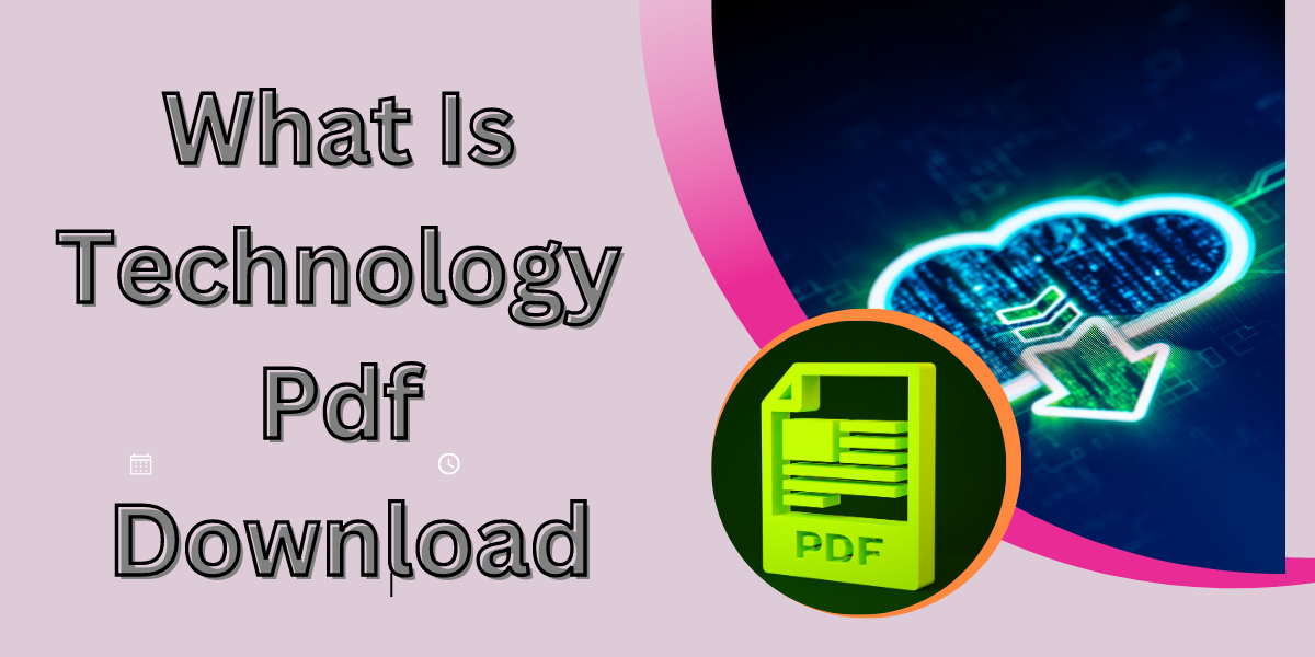 What Is Technology Pdf Download - Chooser